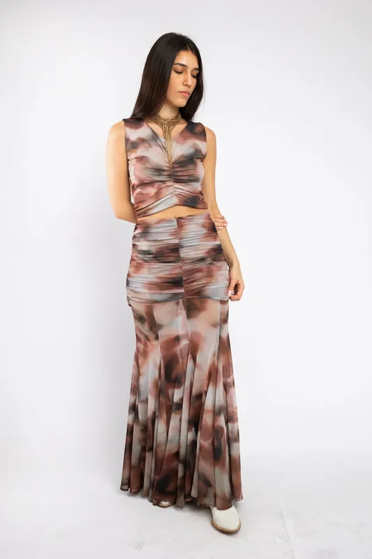 Conjunto The Farra Microtul estampado